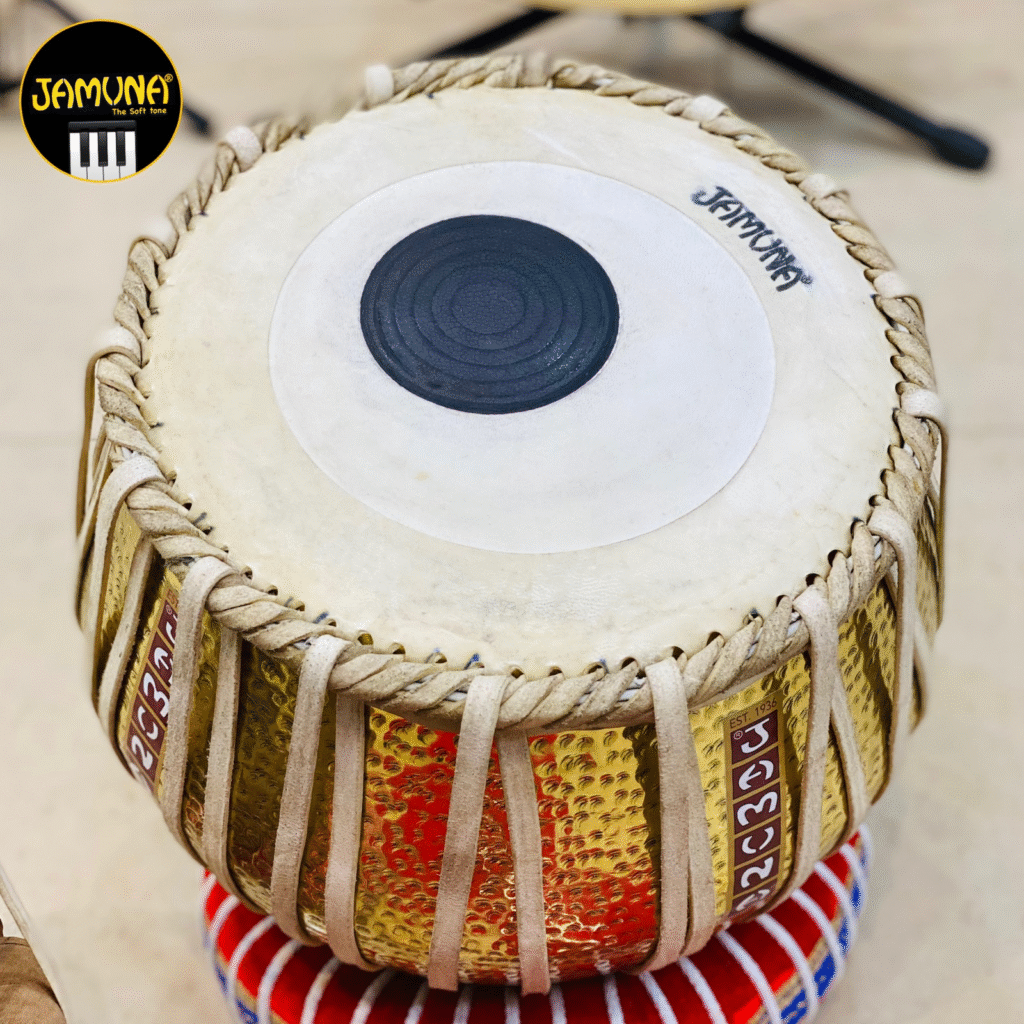 JAMUNA | Hand Made | Brass Designer (Minakari Work) Tabla Pair (Jodi) 3 ...
